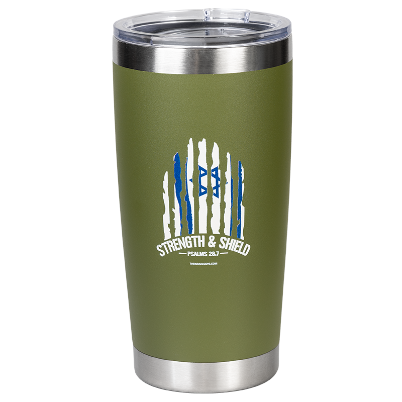 Tactical Strength & Shield Tumbler – The Israel Guys